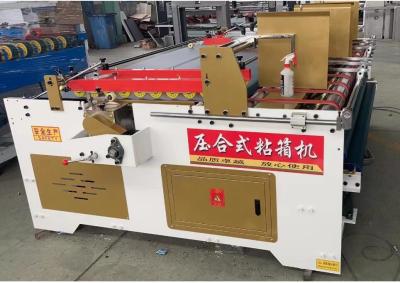 China Semi Automatic Carton Box Gluing Machine Double Feeding For Corrugated for sale