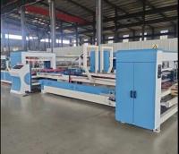 China Compact Automatic Stiching Carton Folder Gluer Machine Electric Driven for sale