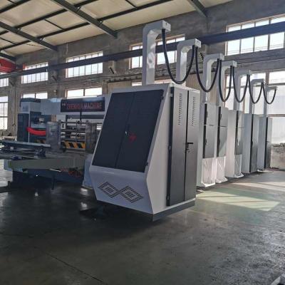 China Pneumatic Driven Corrugated Carton Box Machine Printing Slotting Die Cutting for sale