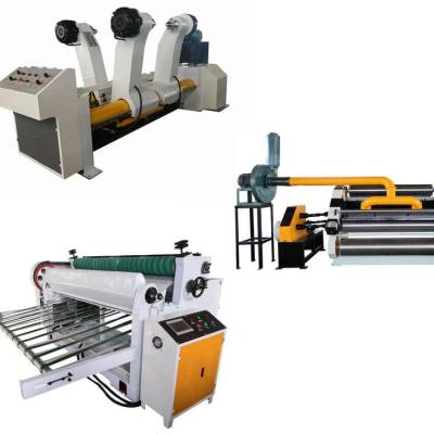 China Corrugating Computerized Corrugated Cardboard Production Line For Two Layer 2 Ply for sale