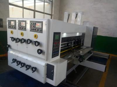 China Small Corrugated Carton Box Machine Printing Slotting Precision Engineered for sale