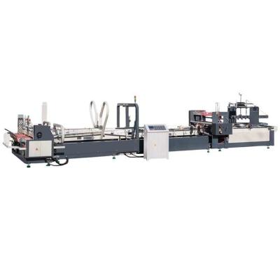 China High Effective Corrugated Carton Box Machine Automatic Crash Lock Bottom Folder Gluer for sale