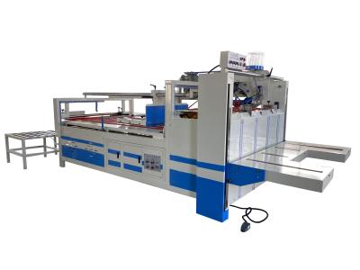 China Folder Gluer Pasting Corrugated Carton Box Machine for sale