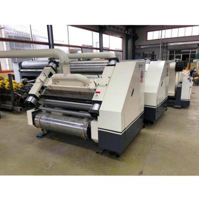 China Flute Corrugated Cardboard Box Making Machine PLC for sale