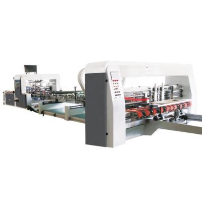 China Automatic Folder Gluer Stitching Corrugated Carton Box Machine for sale
