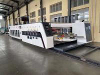 China Lead Edge Flexo Printer Slotter Die Cutter Machine 7.5kw Fan Motor Power for sale