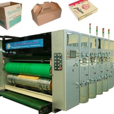 China 5 Ply Cardboard Box Flexo Printer Slotter Die Cutter 1200x2600 for sale