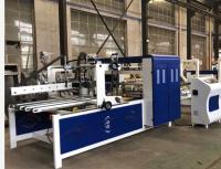 China 2600mm Carton Folder Gluer Machine 60pcs Per Min Lead Edge Belt Type for sale