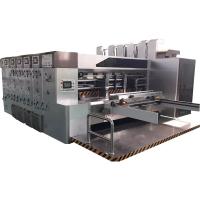 China Slot Depth 240mm Flexo Printer Slotter Die Cutter Machine Corrugated Cardboard for sale