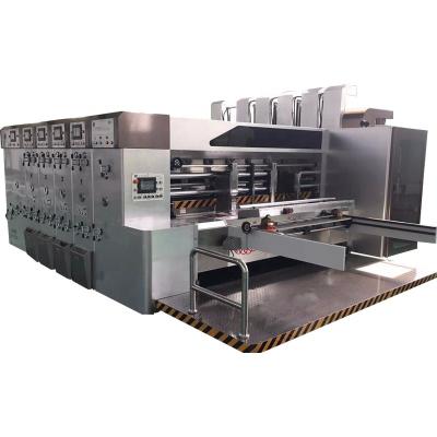 China Slot Depth 240mm Flexo Printer Slotter Die Cutter Machine Corrugated Cardboard for sale