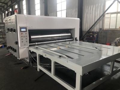 China 4 Color Semi Automatic Printer Slotter Machine For Corrugated Carton for sale