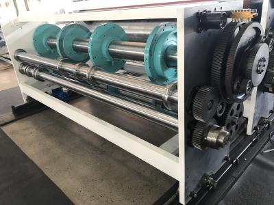 China Chain Feeder 4 Color Printer Slotter Die Cutter Corrugated Carton for sale