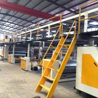 China Pneumatic 1600mm Automatic Carton Box Making Machine For Corrugated Cardboard for sale