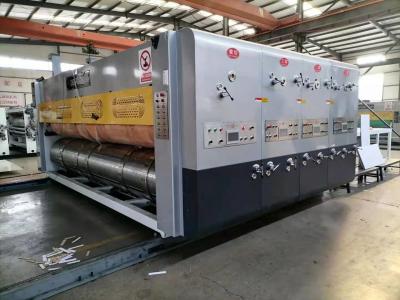 China Flexo Printer Slot Diecut Cardboard Box Making Machine For Corrugated Carton for sale