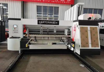 China Pizza Packing Cardboard Box Making Machine Printer Die Cut Computerized for sale