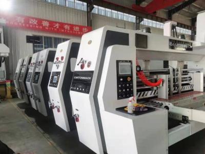 China Pizza Vegetable Fruit Corrugated Carton Box Machine Flexo Printer for sale