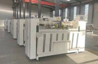 China 2 Pieces Semi Auto Corrugated Box Stitcher Double Servo High Speed for sale