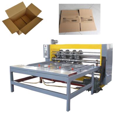 China Semi Auto Rs4 Slotter Corrugated Carton Box Machine Steam Driven for sale