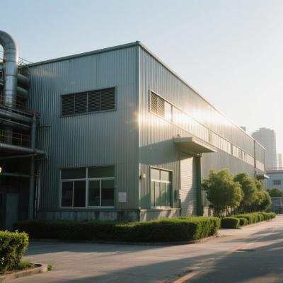 China Custom Pre-Engineered Steel Structure Workshop with 0.326-0.476mm Steel Sheet & Custom Dimensions for sale