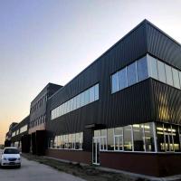 China Custom Prefab Steel Warehouse Building with 50-70 Year Service Life and Sandwich Panel Walls for sale