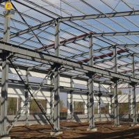 China Prefabricated Steel Warehouse Building with Q355 Steel Structure, Wide Span Workshop Design for Industrial Applications for sale