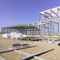 China Customizable Prefabricated Steel Structure Warehouse with Steel Color Sheet Cladding - 1-10,000 sqm Size Range for sale