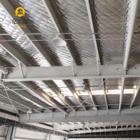 China Custom Steel Structure Workshop 1-10000 m² with Waterproof Fire Resistance & Glass Wool Insulation for sale