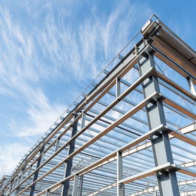 China Custom Light Steel Frame Commercial Building with Sandwich Panel - Q235/Q355 Steel, 30-Year Lifespan, Prefab Construction for sale