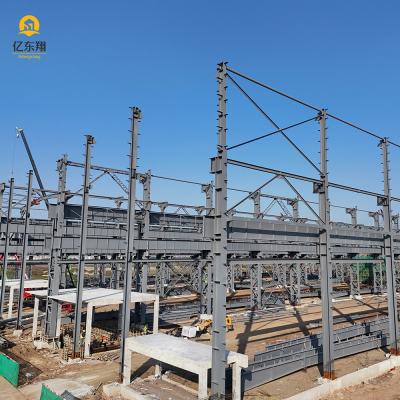 China Eco-Friendly Steel Structure Prefab Building with Bolt Connection & Aluminum Alloy Windows - 50-70 Year Service Life for sale
