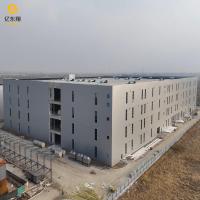 China Modern Steel Structure Building with Sandwich Panel Roofing - 50-70 Year Service Life, 10-10,000 sqm Custom Sizes for sale