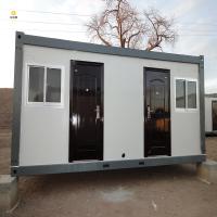China Galvanized Steel Prefabricated Container House with 50-150mm Glass Wool Panels and 10-30 Year Service Life for sale