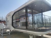 China Apple Cabin Prefab House 6x3m Light Steel Frame Container with 100km/h Wind Resistance for Hotels for sale