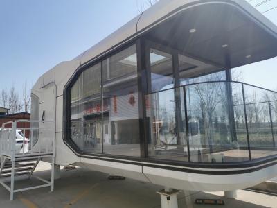 China Apple Cabin Prefab House 6x3m Light Steel Frame Container with 100km/h Wind Resistance for Hotels for sale