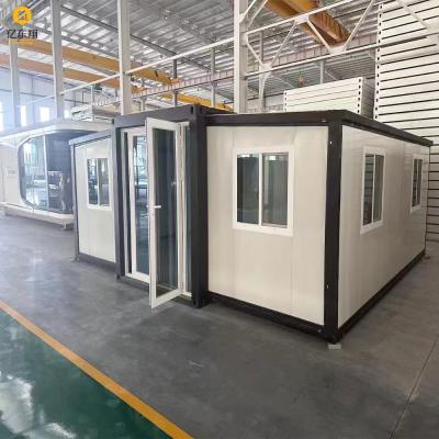 China Prefab Steel Frame Expandable Container House with 2.4m Width and 20+ Year Lifespan - Customizable 4-12m Length for sale