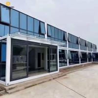 China Modular Prefabricated Container House 6000x3000mm with 75mm EPS Sandwich Panel & Steel Frame for sale