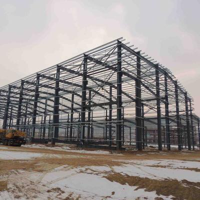 China Prefab Steel Structure Factory Workshop Q235 Q355 High Durability 50+ Year Lifespan Industrial Building for sale