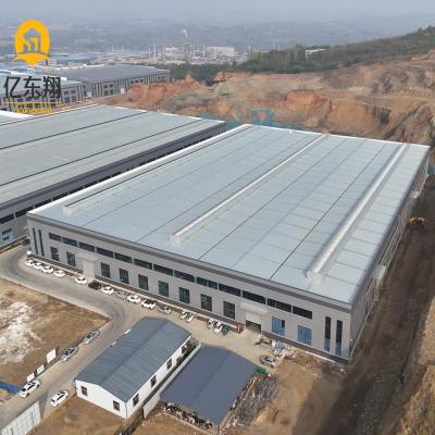 China YDX Prefab Steel Structure Factory with EPS Sandwich Panels - 500-10000 m² Capacity, CE/ISO Certified for sale