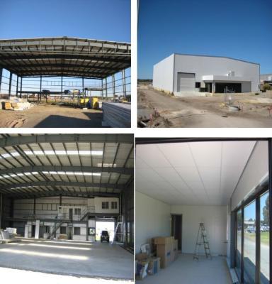 China Q235B Q345B Steel Structure Aircraft Hangar with 40-Year Design Life and Level 6 Earthquake Resistance for sale