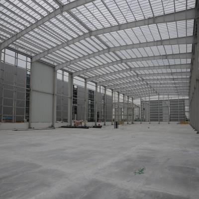China Large Span Steel Structure Shed with Q235 Q345 High Strength Steel - 50-70 Year Lifespan, Custom Sizes Available for sale