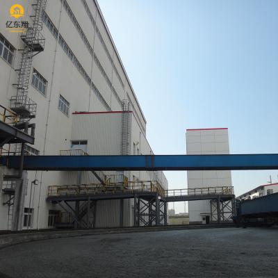 China Fire Retardant Steel Structure Warehouse Light Style Framework 50 Year Life Industrial for sale
