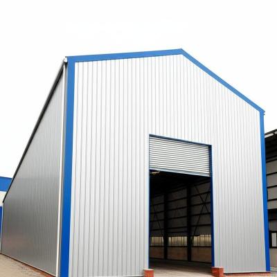 China Fire Resistant 1.5 Hour Rated Prefabricated Steel Structure Building with Rock Wool Sandwich Panel for sale