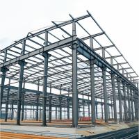 China Prefabricated Steel Structure Warehouse Customized Snow Load Q235B Steel for sale