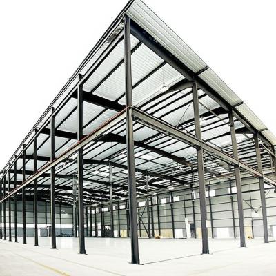 China Prefabricated Steel Structure Q235B Carbon Steel Lightweight Cladding EPS for Commercial Buildings for sale