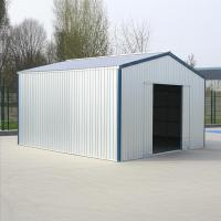 China Sandwich Panel Thickness Between 50-200mm Steel Frame Storage Shed Designed With H Section Column Beam Providing Storage Solution for sale