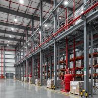 China Prefabricated Portal Frame Steel Structure Custom Size 1000sqm for Industrial Buildings for sale