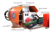 China Inverter Pulse Hand Portable Resistance Spot Welder for Aluminium Auto Body for sale