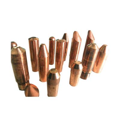 China Auto Body Sheet Metal Kinds Spot Welder Tip , Resistance Spot Welding Electrodes for sale