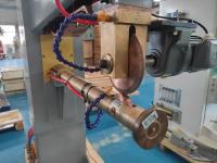 China Linear Longitudinal Circular Air Duct Stitch Welder Machine for Straight Seam Seaming for sale