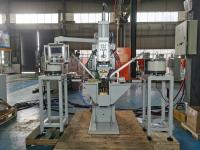 China Shock Absorber Bottom Cover Spot Welder Welding Machine With Two Automatic Feeding for sale