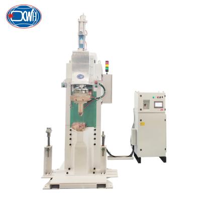 China Pneumatic Standing Resistance Welder Oil Tank Welding Machine For Fuel Filler Cap for sale